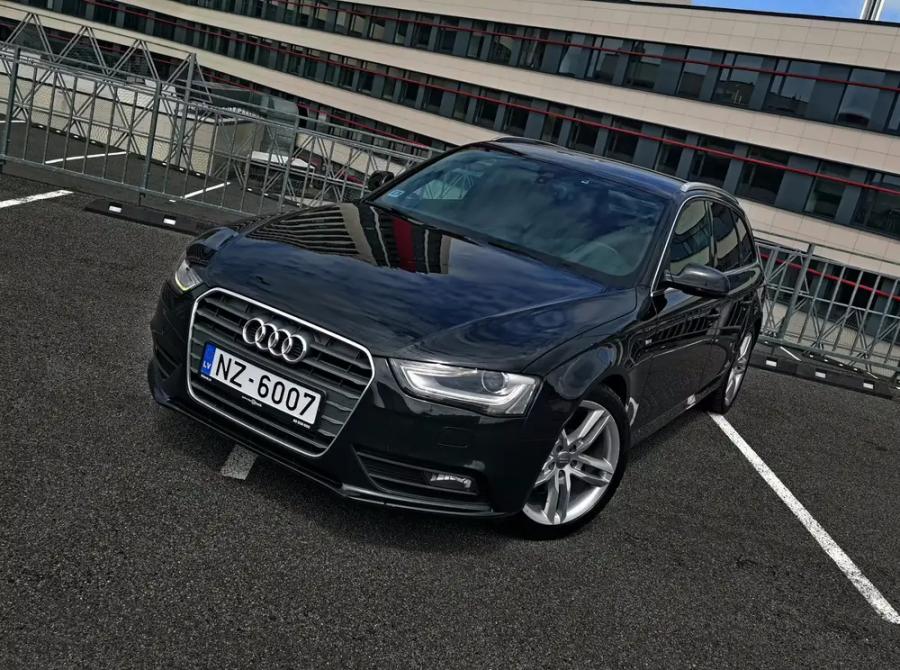 Black Audi A4 2012 in Riga, with an engine capacity of 2.00 L and mileage of 181 thousand km for 10590 €, photo 13 on AUTOMOTO.COM.LV
