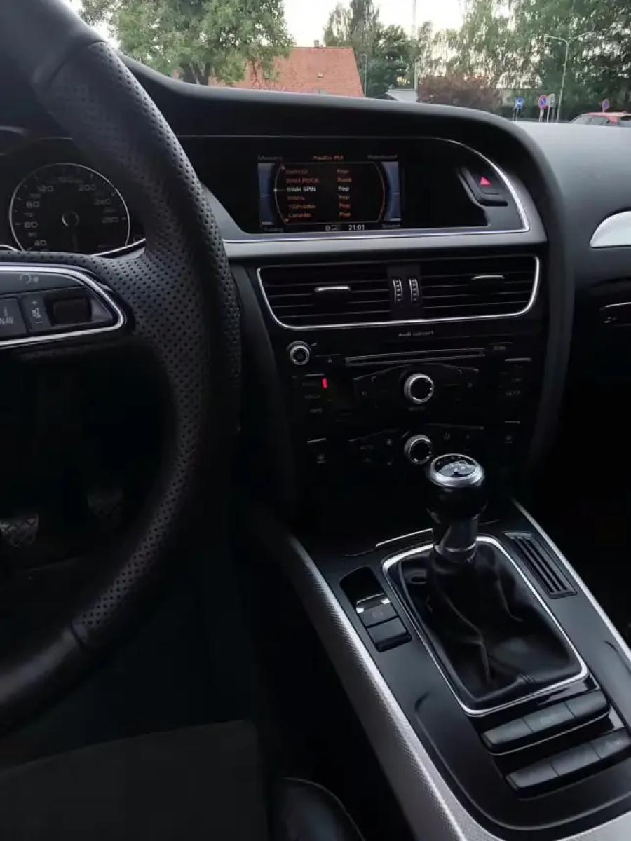 Melns Audi A4 2012 Kuldīga, ar dzinēja tilpumu 3.00 L un nobraukumu 325 tūkst. km par 7300 €, foto 9 vietnē AUTOMOTO.COM.LV