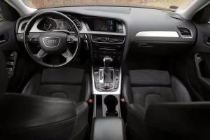 Black Audi A4 2012 in Jelgava, with an engine capacity of 3.00 L and mileage of 273 thousand km for 9900 €, photo 8 on AUTOMOTO.COM.LV