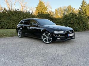 Black Audi A4 2012 in Riga, with an engine capacity of 0.00 L and mileage of 211 thousand km for 5500 €, photo 3 on AUTOMOTO.COM.LV