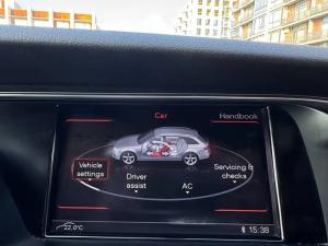 Black Audi A4 2012 in Riga, with an engine capacity of 3.00 L and mileage of 385 thousand km for 7490 €, photo 16 on AUTOMOTO.COM.LV