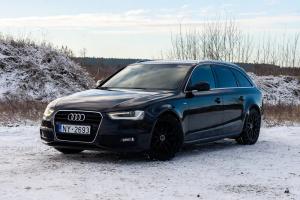 Black Audi A4 2012 in Riga, with an engine capacity of 2.00 L and mileage of 275 thousand km for 10495 €, photo 4 on AUTOMOTO.COM.LV