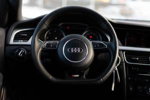 Black Audi A4 2012 in Riga, with an engine capacity of 2.00 L and mileage of 275 thousand km for 10495 €, photo 25 on AUTOMOTO.COM.LV