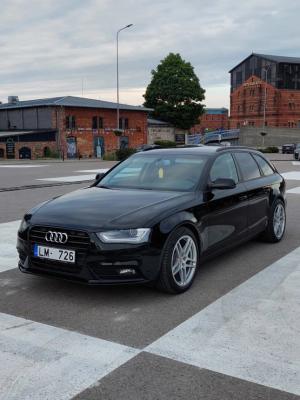 Black Audi A4 2012 in Riga, with an engine capacity of 3.00 L and mileage of 325 thousand km for 7300 €, photo  on AUTOMOTO.COM.LV