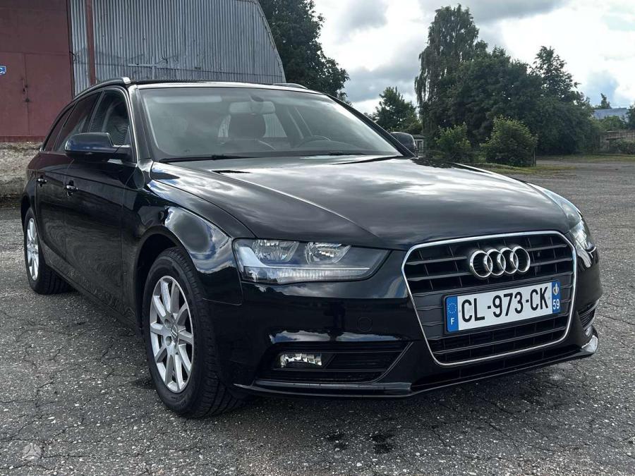 Black Audi A4 2012 in Utena, with an engine capacity of 1.97 L and mileage of 177 thousand km for 6700 €, photo 6 on AUTOMOTO.COM.LV
