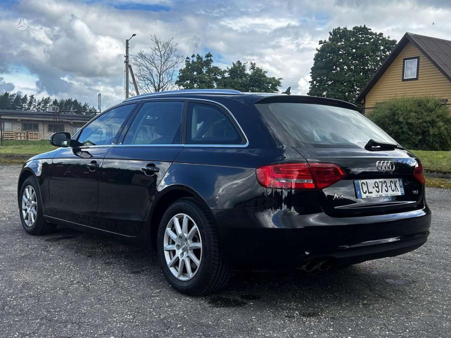 Black Audi A4 2012 in Utena, with an engine capacity of 1.97 L and mileage of 177 thousand km for 6700 €, photo 10 on AUTOMOTO.COM.LV