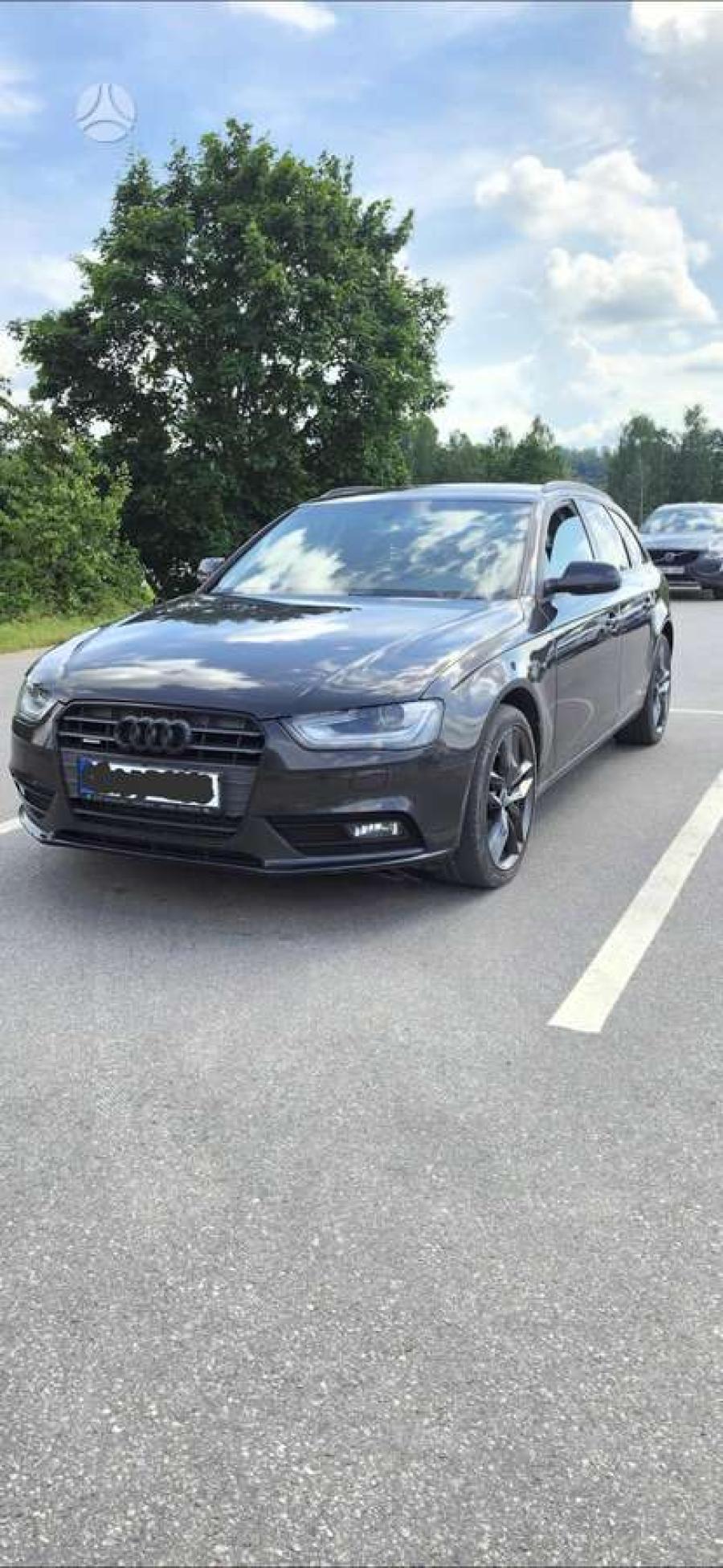 Black Audi A4 2012 in Kaunas, with an engine capacity of 2.97 L and mileage of 299 thousand km for 8900 €, photo 1 on AUTOMOTO.COM.LV