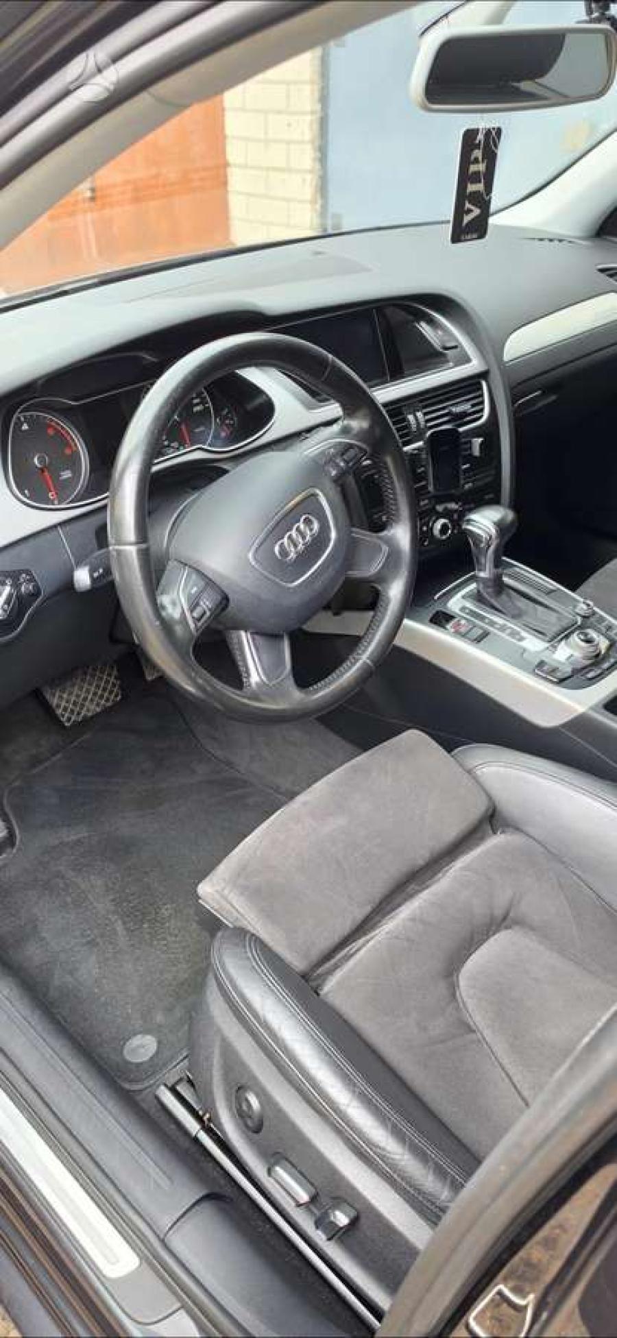 Black Audi A4 2012 in Kaunas, with an engine capacity of 2.97 L and mileage of 299 thousand km for 8900 €, photo 7 on AUTOMOTO.COM.LV