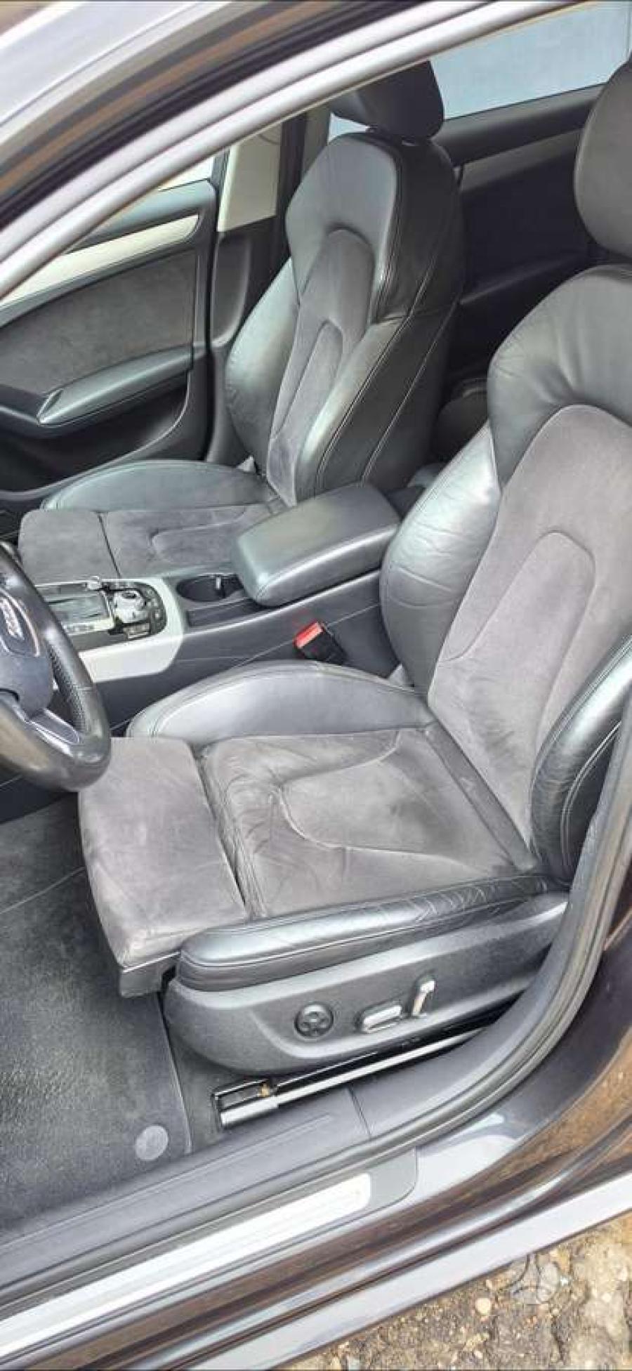 Black Audi A4 2012 in Kaunas, with an engine capacity of 2.97 L and mileage of 299 thousand km for 8900 €, photo 8 on AUTOMOTO.COM.LV