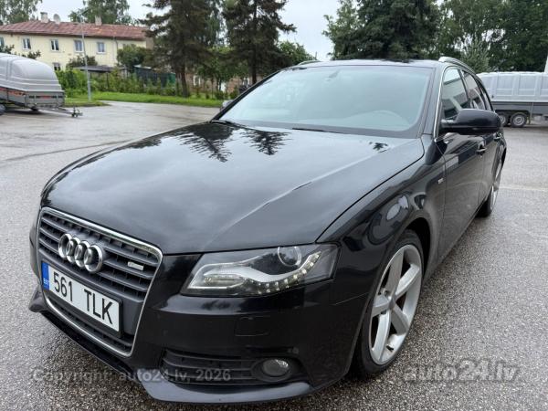 Black Audi A4 2012 in Tartu, with an engine capacity of 1.80 L and mileage of 287 thousand km for 4950 €, photo 1 on AUTOMOTO.COM.LV