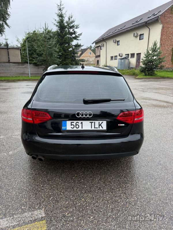 Black Audi A4 2012 in Tartu, with an engine capacity of 1.80 L and mileage of 287 thousand km for 4950 €, photo 6 on AUTOMOTO.COM.LV