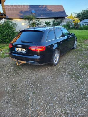 Black Audi A4 2012 in Balvi, with an engine capacity of 2.00 L and mileage of 349 thousand km for 6000 €, photo 3 on AUTOMOTO.COM.LV