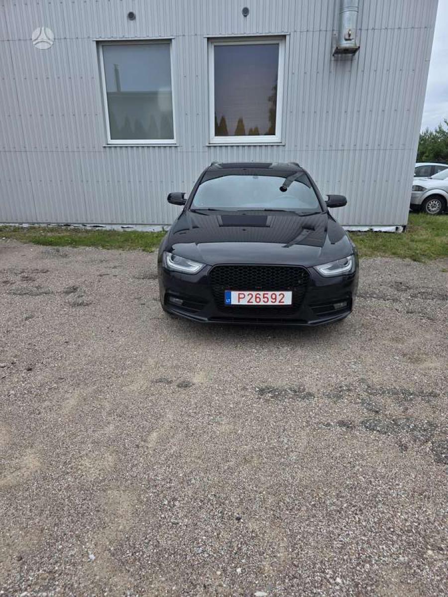 Melns Audi A4 2012 Alīta, ar dzinēja tilpumu 2.00 L un nobraukumu 317 tūkst. km par 6750 €, foto 1 vietnē AUTOMOTO.COM.LV