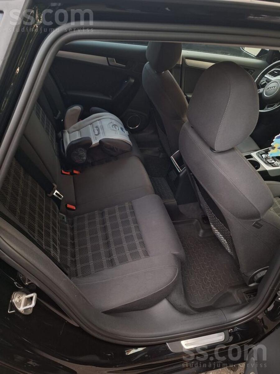 Melns Audi A4 2012 Kuldīga, ar dzinēja tilpumu 2.00 L un nobraukumu 360 tūkst. km par 6750 €, foto 10 vietnē AUTOMOTO.COM.LV