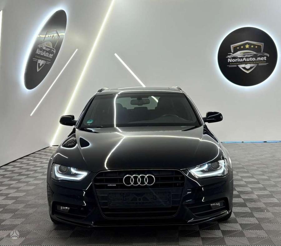 Melns Audi A4 2012 Marijampole, ar dzinēja tilpumu 2.97 L un nobraukumu 314 tūkst. km par 10750 €, foto 8 vietnē AUTOMOTO.COM.LV