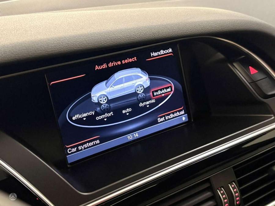 Melns Audi A4 2012 Marijampole, ar dzinēja tilpumu 2.97 L un nobraukumu 314 tūkst. km par 10750 €, foto 13 vietnē AUTOMOTO.COM.LV