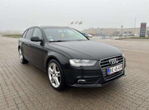 Black Audi A4 2012 in Panevezys, with an engine capacity of 1.97 L and mileage of 292 thousand km for 5650 €, photo  on AUTOMOTO.COM.LV