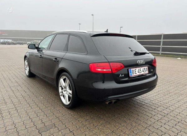 Black Audi A4 2012 in Panevezys, with an engine capacity of 1.97 L and mileage of 292 thousand km for 5650 €, photo 5 on AUTOMOTO.COM.LV
