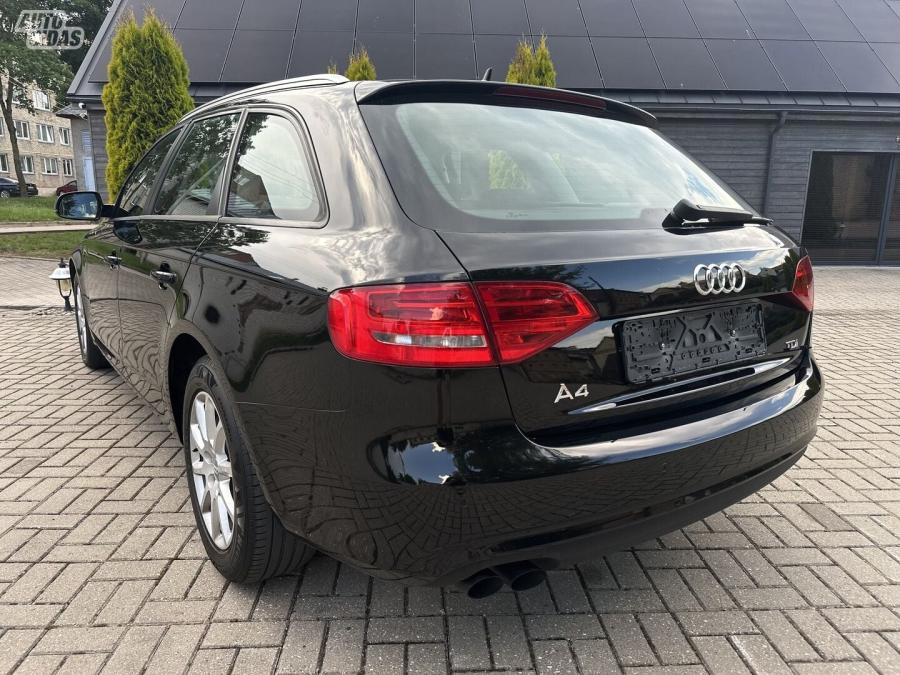Black Audi A4 2012 in Kedainiai, with an engine capacity of 2.00 L and mileage of 293 thousand km for 6950 €, photo 12 on AUTOMOTO.COM.LV