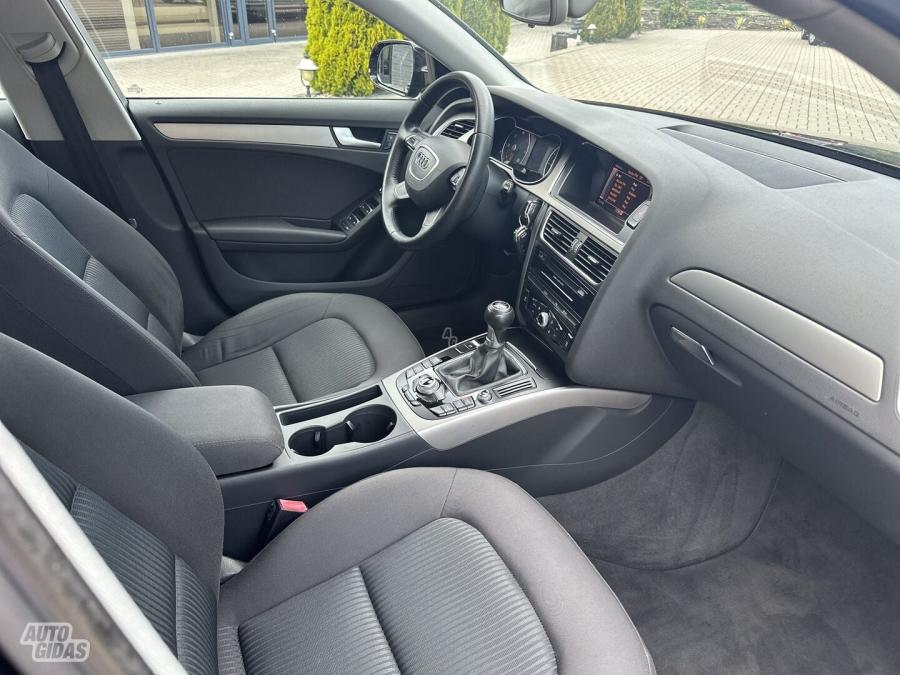Black Audi A4 2012 in Kedainiai, with an engine capacity of 2.00 L and mileage of 293 thousand km for 6950 €, photo 16 on AUTOMOTO.COM.LV