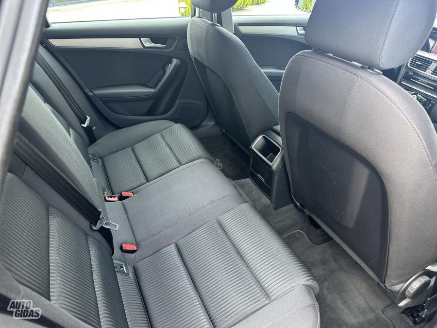 Black Audi A4 2012 in Kedainiai, with an engine capacity of 2.00 L and mileage of 293 thousand km for 6950 €, photo 18 on AUTOMOTO.COM.LV