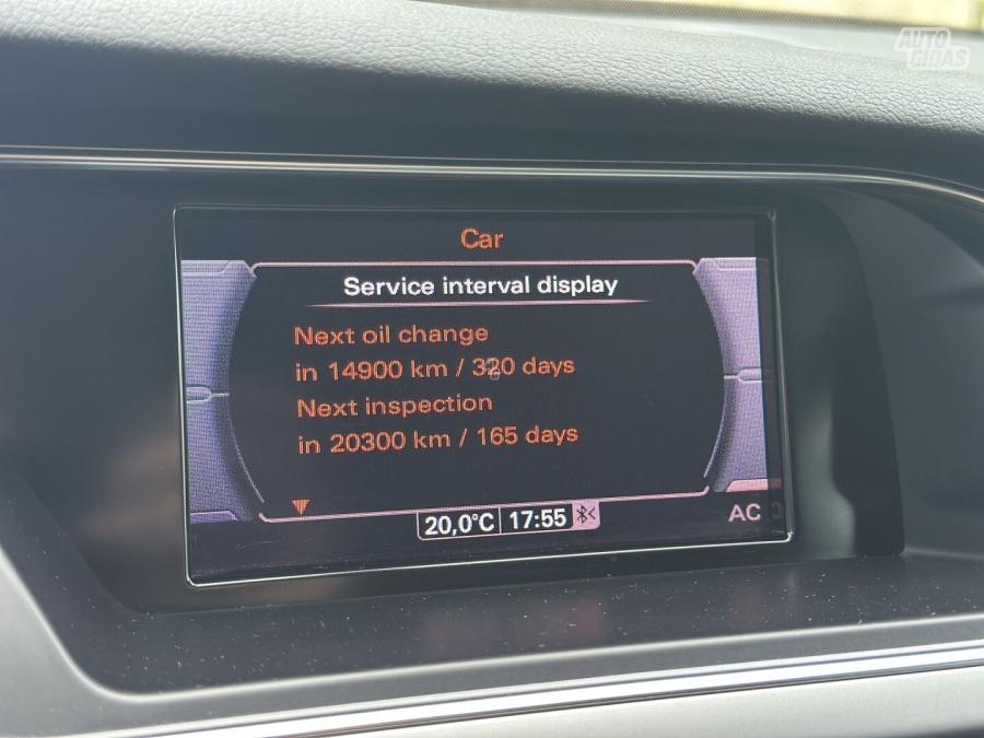 Black Audi A4 2012 in Kedainiai, with an engine capacity of 2.00 L and mileage of 293 thousand km for 6950 €, photo 20 on AUTOMOTO.COM.LV