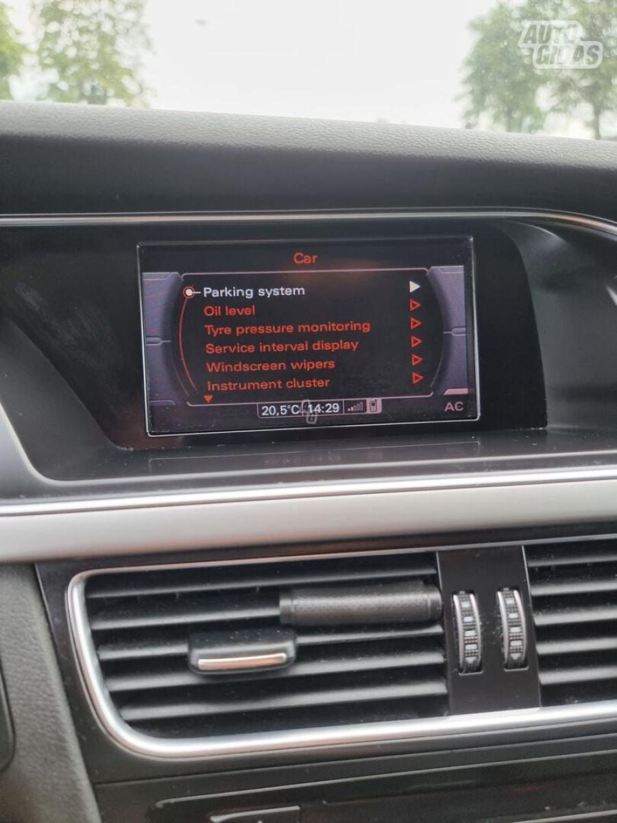 Melns Audi A4 2012 Marijampole, ar dzinēja tilpumu 2.00 L un nobraukumu 400 tūkst. km par 5300 €, foto 14 vietnē AUTOMOTO.COM.LV