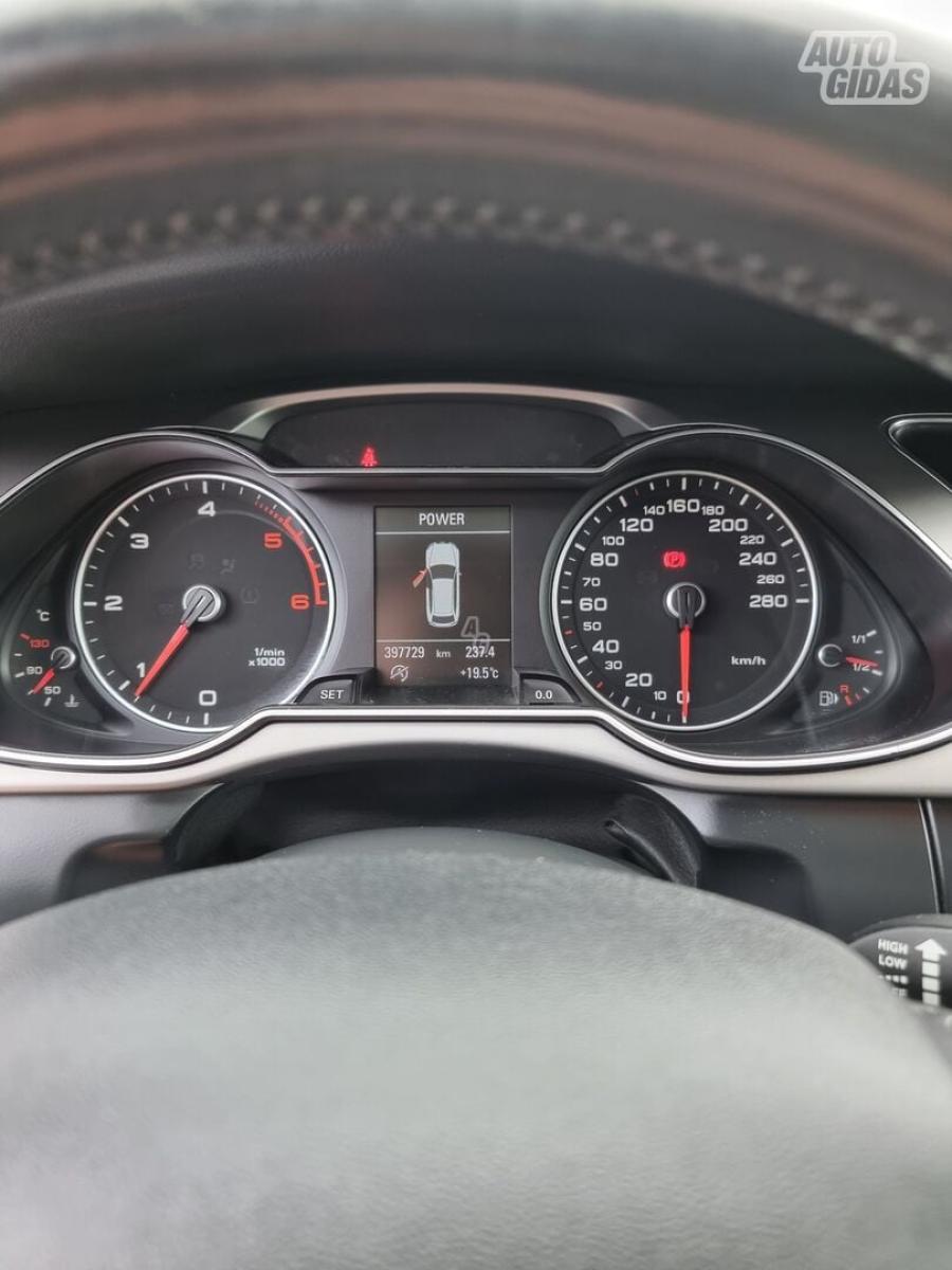 Melns Audi A4 2012 Marijampole, ar dzinēja tilpumu 2.00 L un nobraukumu 400 tūkst. km par 5300 €, foto 19 vietnē AUTOMOTO.COM.LV