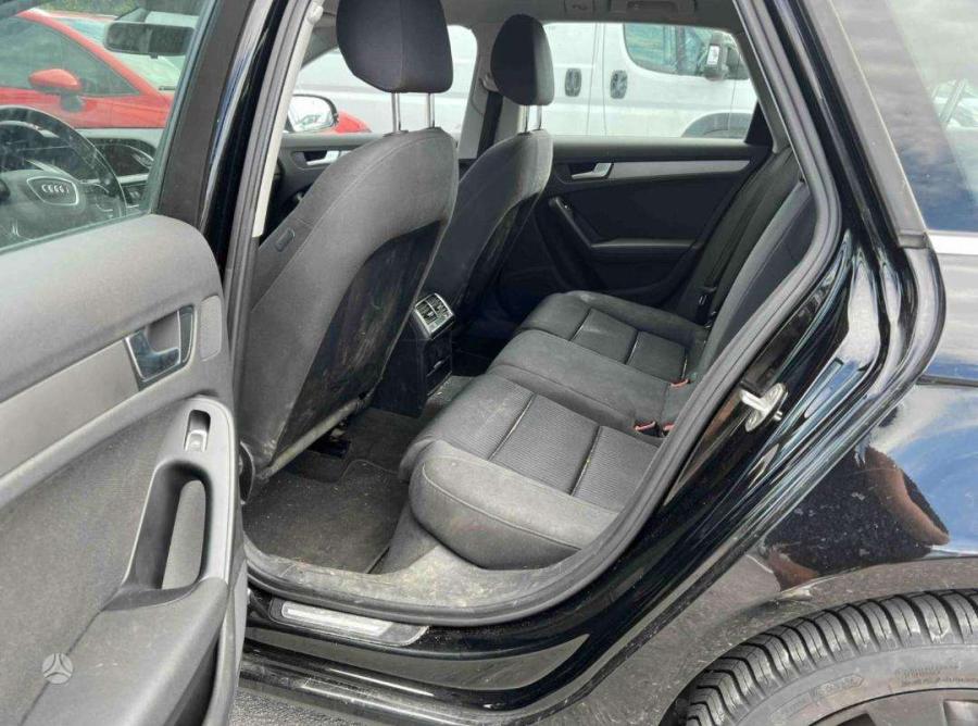 Black Audi A4 2012 in Vilnius, with an engine capacity of 1.80 L and mileage of 234 thousand km for 5300 €, photo 9 on AUTOMOTO.COM.LV