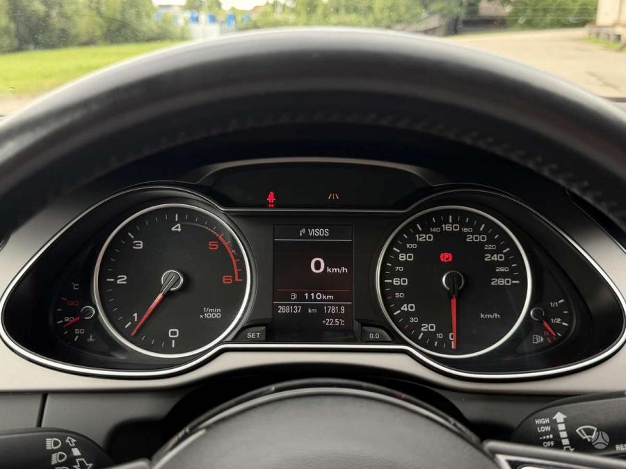 Melns Audi A4 2012 Utena, ar dzinēja tilpumu 1.97 L un nobraukumu 268 tūkst. km par 7350 €, foto 16 vietnē AUTOMOTO.COM.LV