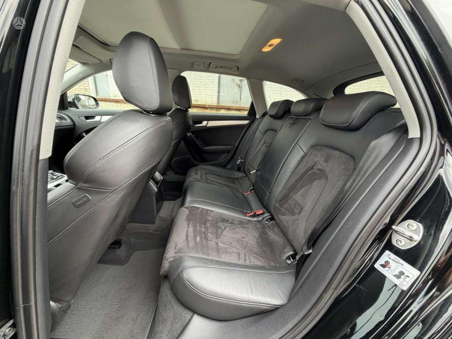 Melns Audi A4 2012 Utena, ar dzinēja tilpumu 1.97 L un nobraukumu 268 tūkst. km par 7350 €, foto 18 vietnē AUTOMOTO.COM.LV