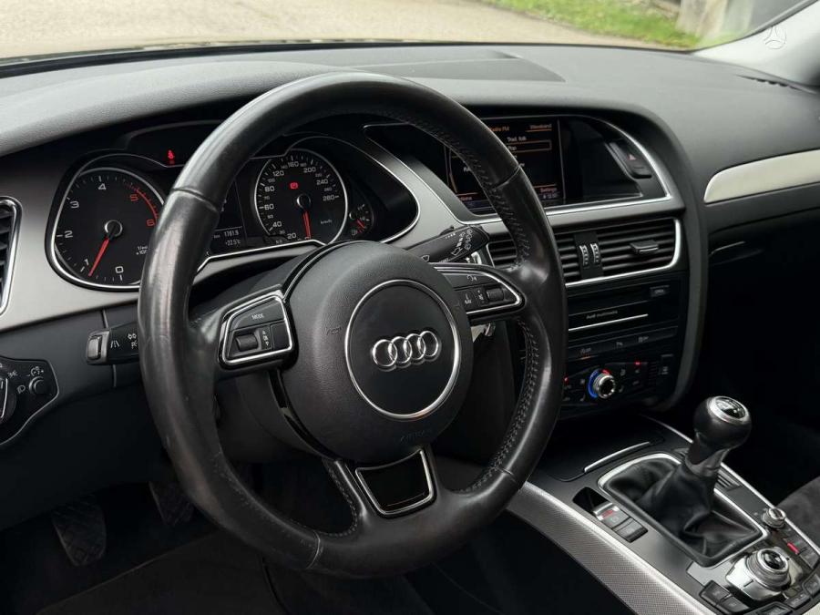 Melns Audi A4 2012 Utena, ar dzinēja tilpumu 1.97 L un nobraukumu 268 tūkst. km par 7350 €, foto 22 vietnē AUTOMOTO.COM.LV