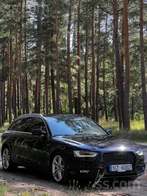 Melns Audi A4 2012 Daugavpils, ar dzinēja tilpumu 2.00 L un nobraukumu 204 tūkst. km par 7800 €, foto  vietnē AUTOMOTO.COM.LV
