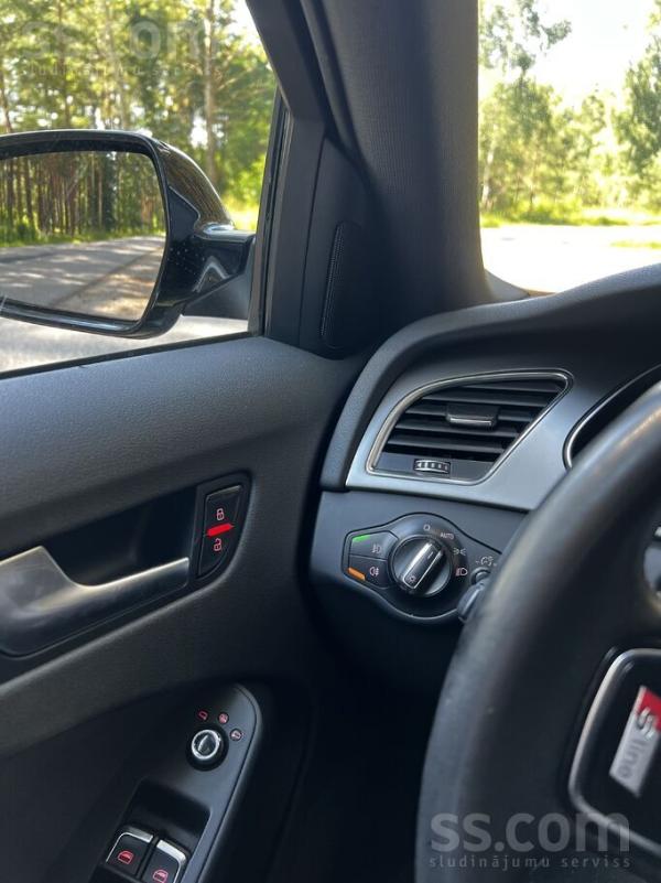 Black Audi A4 2012 in Daugavpils, with an engine capacity of 2.00 L and mileage of 204 thousand km for 7800 €, photo 7 on AUTOMOTO.COM.LV