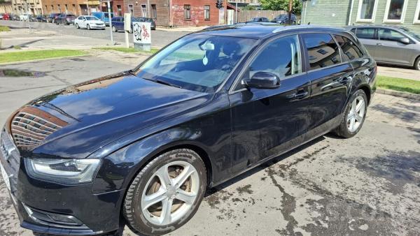 Black Audi A4 2012 in Riga, with an engine capacity of 2.00 L and mileage of 261 thousand km for 7650 €, photo 1 on AUTOMOTO.COM.LV