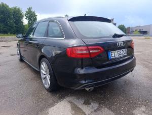 Black Audi A4 2012 in Rokiskis, with an engine capacity of 2.97 L and mileage of 313 thousand km for 8999 €, photo 7 on AUTOMOTO.COM.LV