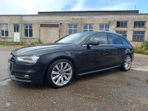 Black Audi A4 2012 in Rokiskis, with an engine capacity of 2.97 L and mileage of 313 thousand km for 8999 €, photo  on AUTOMOTO.COM.LV