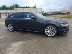 Black Audi A4 2012 in Rokiskis, with an engine capacity of 2.97 L and mileage of 313 thousand km for 8999 €, photo 10 on AUTOMOTO.COM.LV