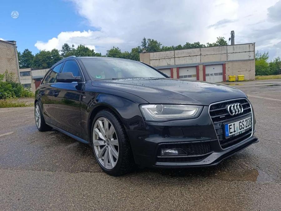 Black Audi A4 2012 in Rokiskis, with an engine capacity of 2.97 L and mileage of 313 thousand km for 8999 €, photo 13 on AUTOMOTO.COM.LV