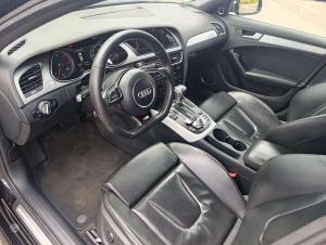 Black Audi A4 2012 in Rokiskis, with an engine capacity of 2.97 L and mileage of 313 thousand km for 8999 €, photo 20 on AUTOMOTO.COM.LV