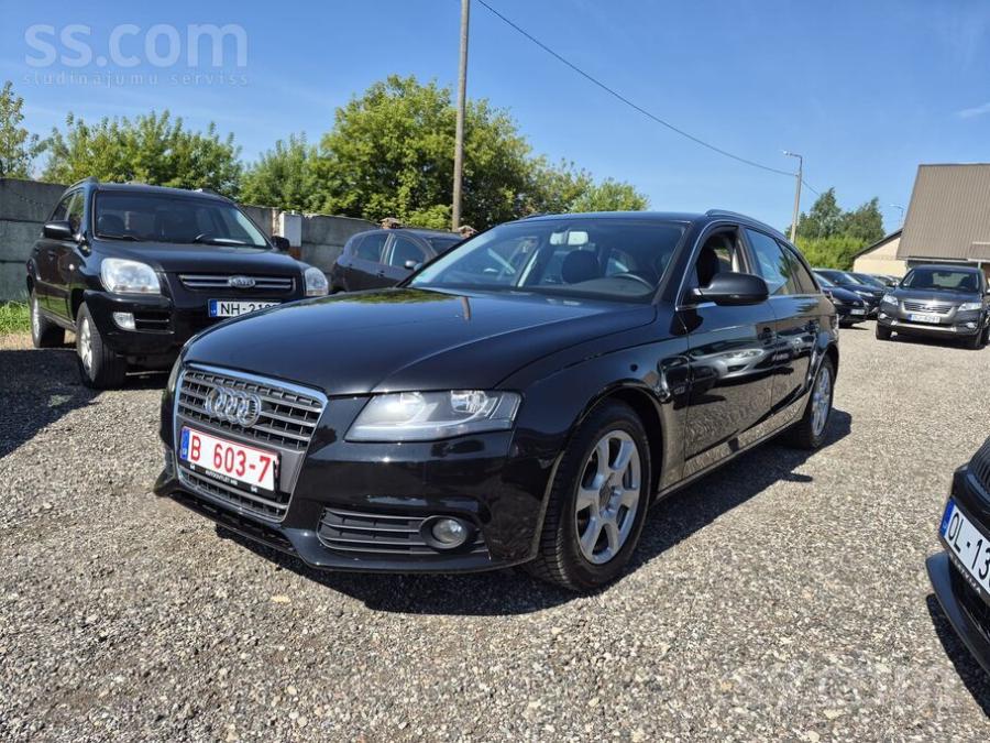 Black Audi A4 2012 in Daugavpils, with an engine capacity of 2.00 L and mileage of 0 thousand km for 6750 €, photo 1 on AUTOMOTO.COM.LV