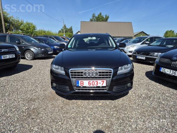 Black Audi A4 2012 in Daugavpils, with an engine capacity of 2.00 L and mileage of 0 thousand km for 6750 €, photo 2 on AUTOMOTO.COM.LV