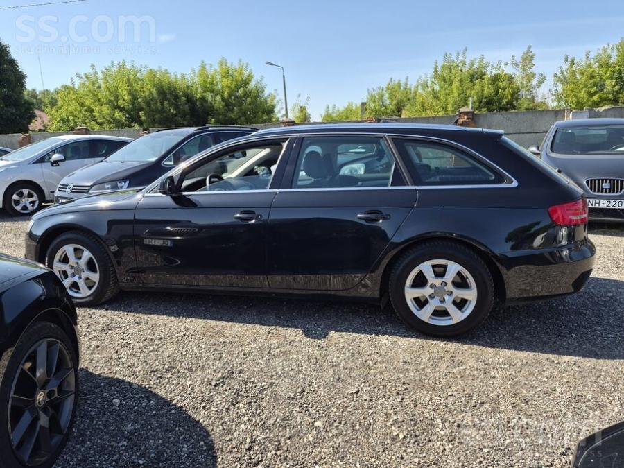 Black Audi A4 2012 in Daugavpils, with an engine capacity of 2.00 L and mileage of 0 thousand km for 6750 €, photo 5 on AUTOMOTO.COM.LV
