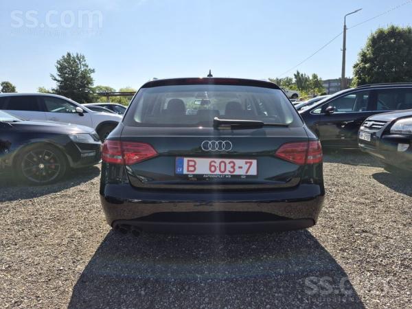 Black Audi A4 2012 in Daugavpils, with an engine capacity of 2.00 L and mileage of 0 thousand km for 6750 €, photo 6 on AUTOMOTO.COM.LV