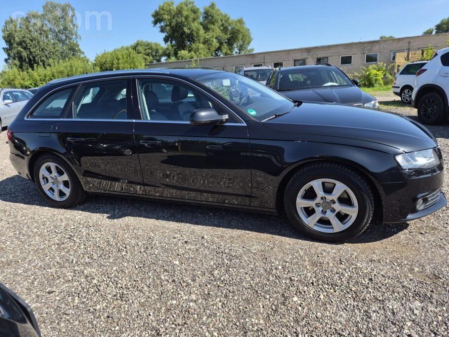 Black Audi A4 2012 in Daugavpils, with an engine capacity of 2.00 L and mileage of 0 thousand km for 6750 €, photo 9 on AUTOMOTO.COM.LV