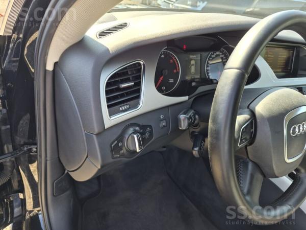 Black Audi A4 2012 in Daugavpils, with an engine capacity of 2.00 L and mileage of 0 thousand km for 6750 €, photo 10 on AUTOMOTO.COM.LV