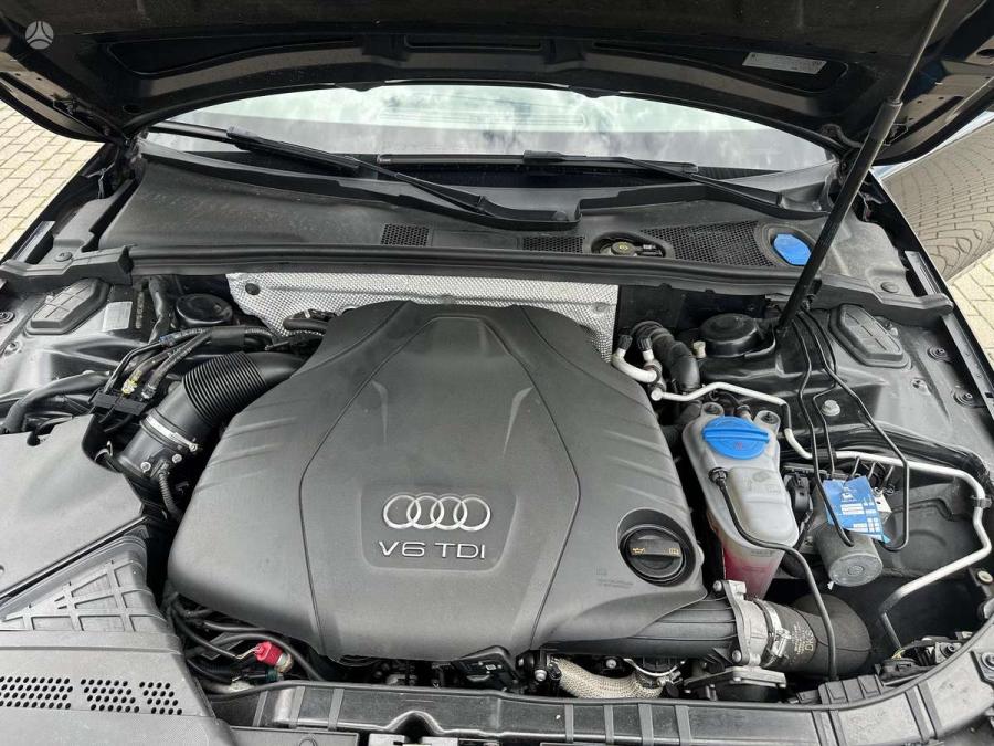 Black Audi A4 2012 in Marijampole, with an engine capacity of 3.00 L and mileage of 215 thousand km for 5250 €, photo 16 on AUTOMOTO.COM.LV