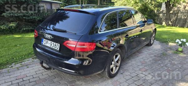 Black Audi A4 2012 in Riga, with an engine capacity of 2.00 L and mileage of 402 thousand km for 3800 €, photo 2 on AUTOMOTO.COM.LV