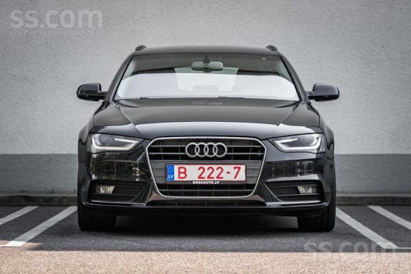 Black Audi A4 2012 in Riga, with an engine capacity of 3.00 L and mileage of 321 thousand km for 8800 €, photo 2 on AUTOMOTO.COM.LV