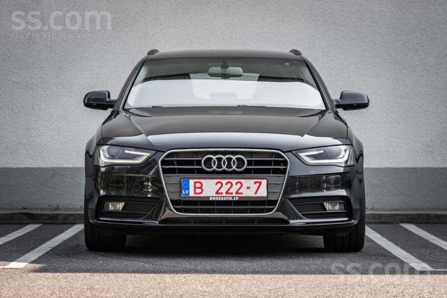 Black Audi A4 2012 in Riga, with an engine capacity of 3.00 L and mileage of 321 thousand km for 8800 €, photo 3 on AUTOMOTO.COM.LV